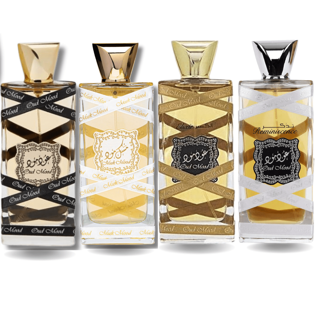 [BUNDLE 4 PCS MIX]Oud Mood, Elixir, Reminiscense & Musk Mood EDP-100ml ...