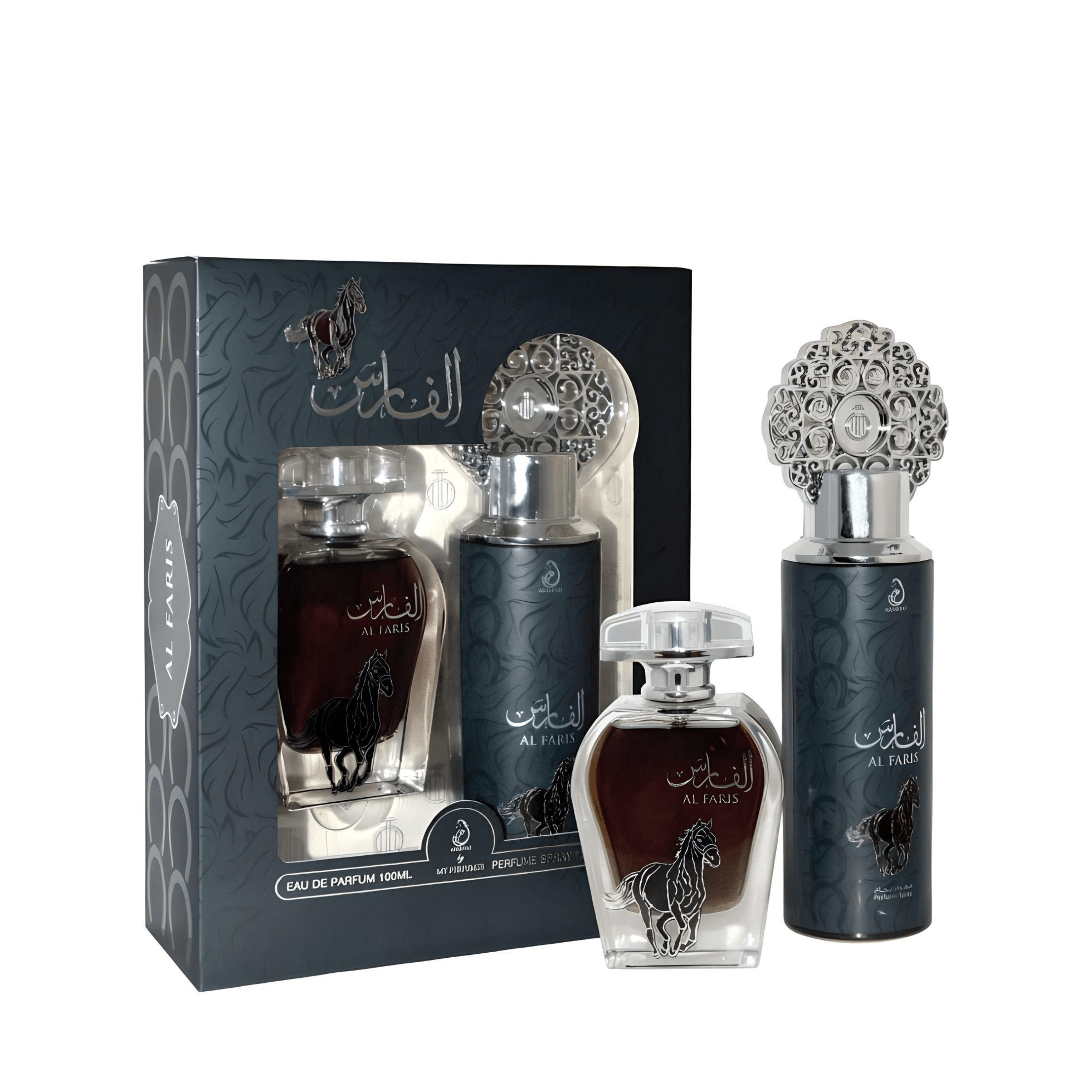AL FARIS GIFT SET by My Perfumes (Perfume + Body Spray) – lutfi.sg