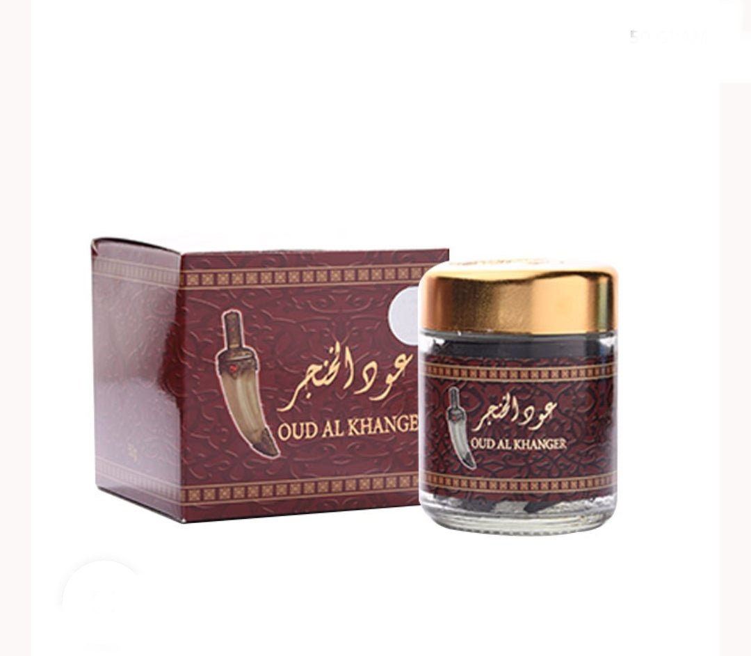 BAKHOOR OUD AL KHANJAR by Banafe for Oud 50gms – lutfi.sg