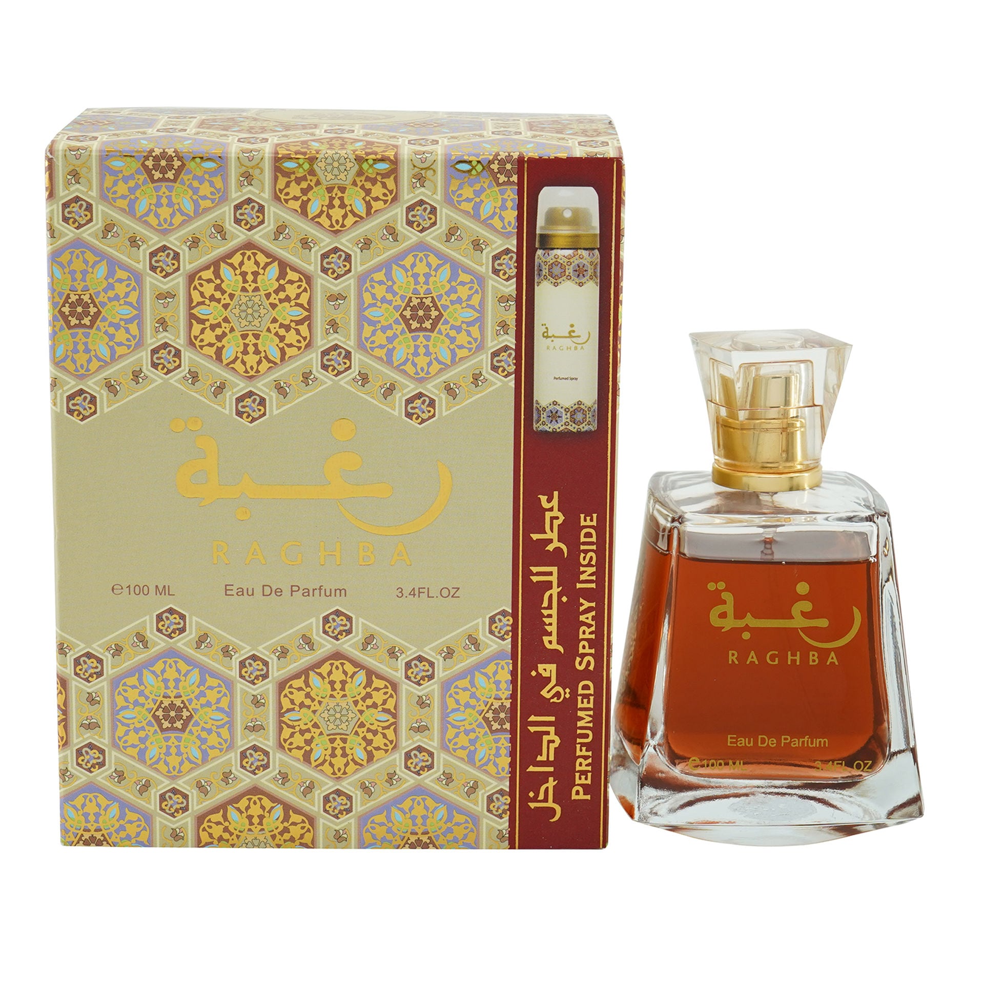 RAGHBA EDP For Women by Lattafa , 100ml (with Deodorant Spray) – lutfi.sg