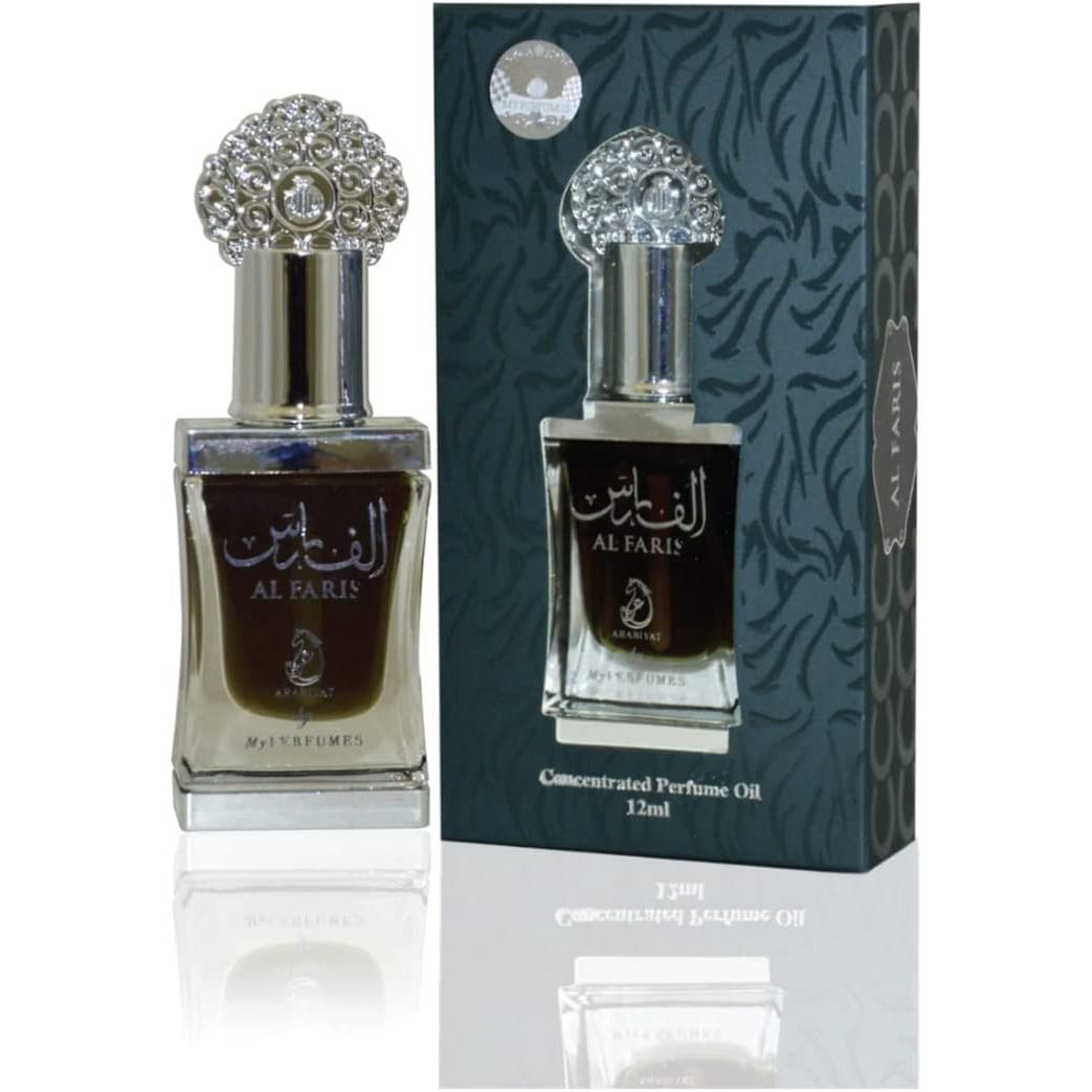AL FARIS, ARABIYAT, Non Alcoholic Concentrated Perfume Oil or Attar fo ...