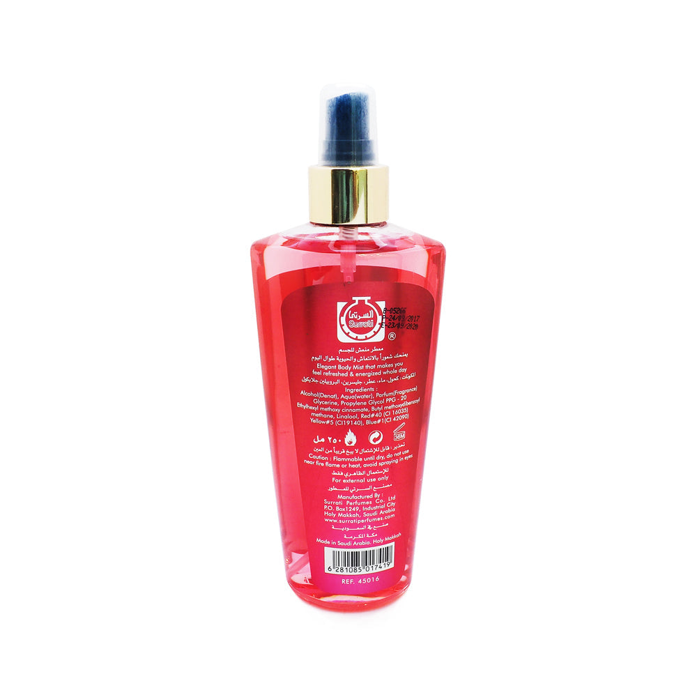 RASPBERRY Twist Body Mist by Surrati, 250 ml – lutfi.sg